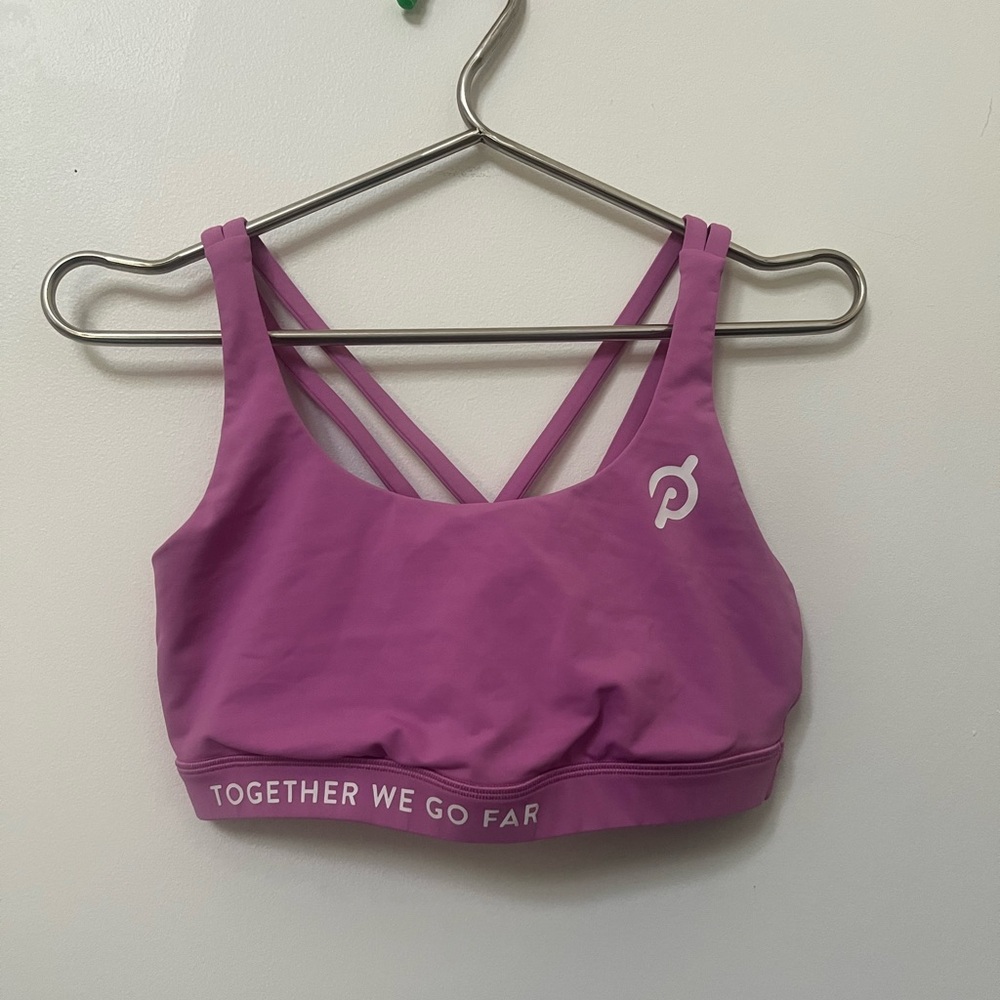 Peloton X Lululemon Together We Go Far Sports Bra - Gem